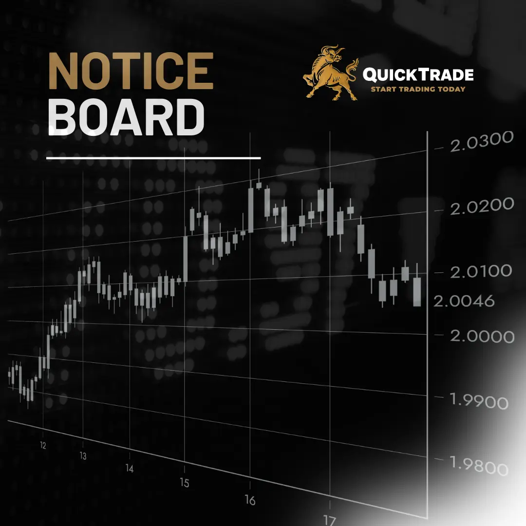 QuickTrade Notice Board | Broker Announcements and Alerts